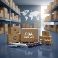 China Cross border e-commerce FBA first mile air and sea freight service for sale