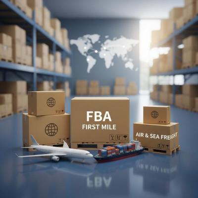 China Cross border e-commerce FBA first mile air and sea freight service for sale