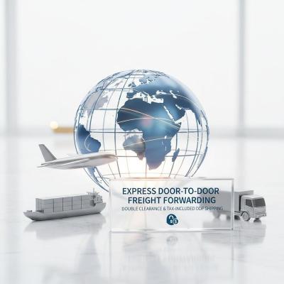 China Express Door-to-Door Freight Forwarding Service with Double Clearance and Tax-Included DDP Shipping for sale