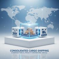 China Consolidated Cargo Shipping Combined Parcel Freight Forwarding Service for sale