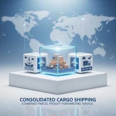China Consolidated Cargo Shipping Combined Parcel Freight Forwarding Service for sale
