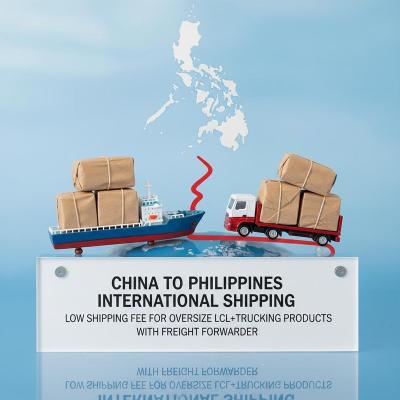 China China to Philippines International Shipping with Low Shipping Fee for Oversize LCL+Trucking Freight Forwarding for sale