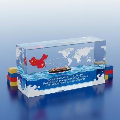 China Reliable Sea Freight DDP Shipping with Door-to-Door Service, Double Clearance, and Tax-Included for sale