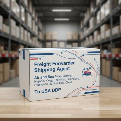 China Freight Forwarder Shipping Agent with Door-to-Door Service Double Clearance and Tax-Included DDP Shipping for sale