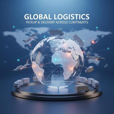 China Global logistics agent offering pickup and delivery across continents for sale