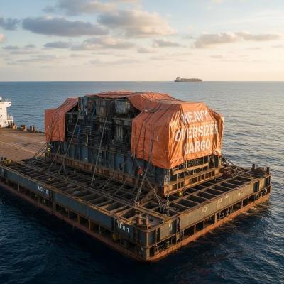 China Heavy oversized machinery goods professional sea freight arrangement for sale