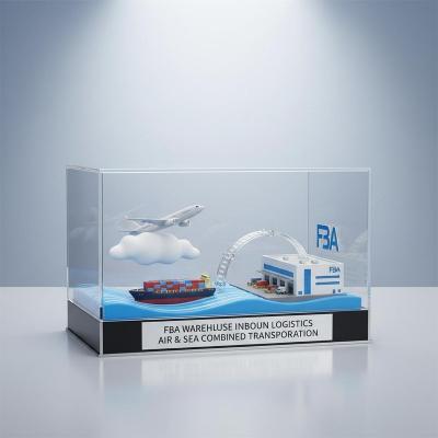 China FBA warehouse inbound logistics air & sea combined transportation for sale
