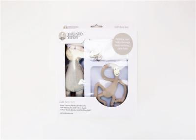 China Personalized Soft Baby Blankets Hanging Teething Toy 70X70cm Size AZO Free for sale
