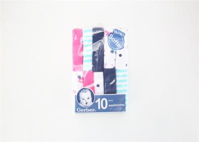 China Super Absorbent Baby Bath Washcloths Skin Friendly Wipe Towel 9x9
