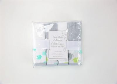 China 100% Cotton Velour Baby Bath Washcloths 330GSM OEM / ODM Available for sale