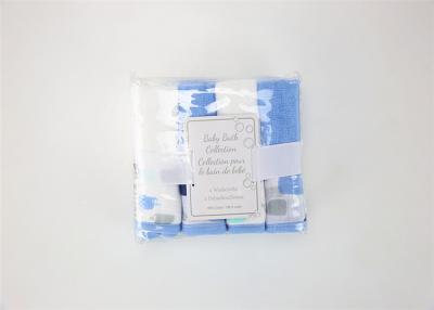 China Breathable Soft Baby Face Cloths , Thin Baby Cotton Washcloths EU Standard for sale
