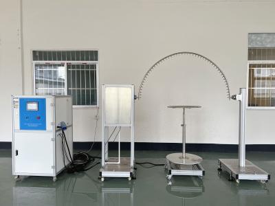 China IEC 60529 IPX3/IPX4 Oscillating Tube With Rotation Table Control System And Water Tank for sale