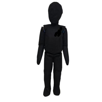 China UL 3300 Standard 14.5 kg Child's Body Manikin with 5%-10% Reflectance Black Felt Material for sale