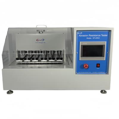 China UL 719 Compliant Abrasion Resistance Tester for Flat Cable Jacket with 30 Cycles per Minute and 6 Inch Stroke for sale