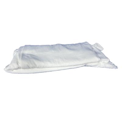 China 270g/m² White Cotton Terry Cloth Fabric with 1000*1500mm Size for Electrical Safety Testing for sale