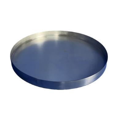 China IEC 60335-2-45 Compliant Firelighter Tray with 600 mm Diameter and 50 mm High Side for Standardized Testing for sale