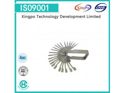 China IEC60065 Creepage Distance Test Card For Measuring Creepage And Clearance Distance for sale