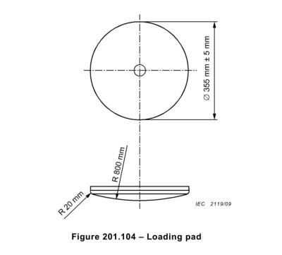 China Loading pad | IEC60601-2-52-Figure 201 .1 04 Loading pad for sale