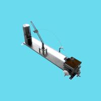 China Low Energy Steel Vertical Pendulum Hammer 1000mm Impact Test Apparatus for sale