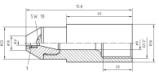 China CEN/TR 14920 2005 Figure 1 Stainless Steel Nozzle 1 Year Warranty for sale