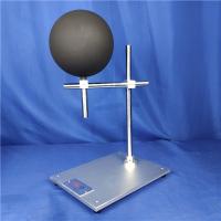 China Dull black painted wooden sphere - IEC60335-2-23 Diameter Of 200mm for sale