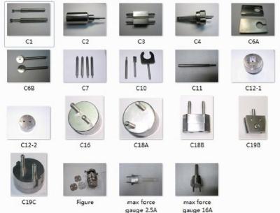 China CEE7 Plug Socket Tester Plug And Socket Gauge Calibration Certificate for sale