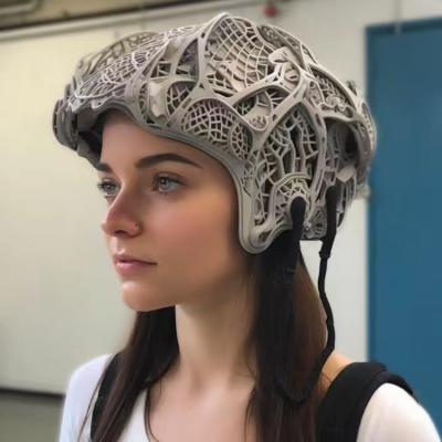 China Custom Resin & Nylon Fused Deposition Modeling for Rapid Prototyping Helmet Model for sale