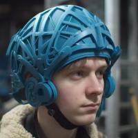 China Custom Resin & Nylon Fused Deposition Modeling for Rapid Prototyping Helmet Model for sale