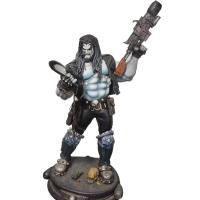 China STL Format Action Figures Toy Lobo Statue Sideshow 3D Printing Service Polyjet for sale