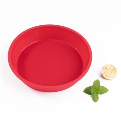 China Food Grade Silicone Cake Mold Nonstick Baking Mould Heat Resistant 500F Oven Safe for sale