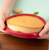 China Food Grade Silicone Cake Mold Nonstick Baking Mould Heat Resistant 500F Oven Safe for sale