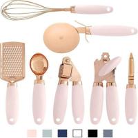China Copper Coated  7 PC Stainless Steel Kitchen Gadget Set Utensils for sale