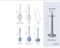 China 7-Pieces Premium Kitchen Silicone kitchen Utensils Set Heat Resistant for sale