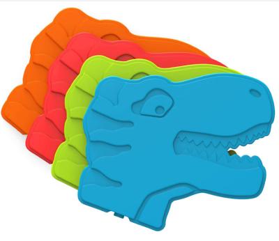 China Reusable Ultra-Thin Ice Pack 0.5 Inch for Lunch Boxes Food Grade Silicone Blue for sale
