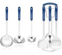 China ODM Kitchen Utensils Stainless Steel Set , CU Kitchen Cooking Utensils Set for sale
