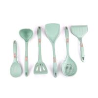 China Heat Resistant Silicone Kitchen Utensil Set 8pcs Stainless Steel Head 446°F for sale