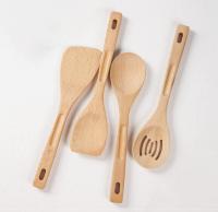 China FDA Approved Wooden Cooking Utensils Set Odorless Non Deformed for sale