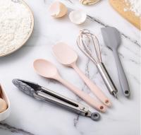 China Cook With Color A Set Of 5 Mini Kitchen Utensils-Silicone Kitchen Tools for sale