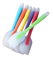 China Silicone Scraper Set 6 Heat Resistant 450F Stainless Steel Core Kitchen Utensils for sale