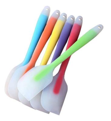 China Silicone Scraper Set 6 Heat Resistant 450F Stainless Steel Core Kitchen Utensils for sale