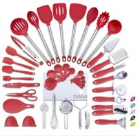 China Nylon Stainless Steel Cooking Utensils Set SS430 Multiusage for sale