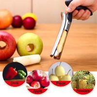 China Stainless Steel Apple Corer Fruit Seeder Remover 6.9 Inch Kitchen Gadget Tool LFGB Certified for sale