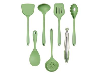 China Nonmelting Silicone Utensil Set Kitchen Set , All Silicone Cooking Utensils for sale