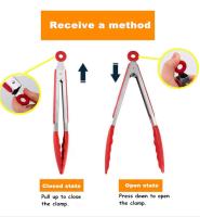 China Odorproof Stainless Steel And Silicone Cooking Utensils 6pcs Anticorrosion for sale