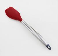 China Ergonomic Silicone Kitchen Utensil Sets OEM Available With SS Blade for sale