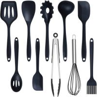 China Residueless Kitchen Silicone Utensil Set , Heat Resistant Cooking Utensils for sale
