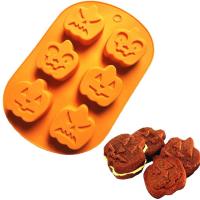 China Halloween Silicone Baking Moulds CU Approved Odorless Spotless for sale