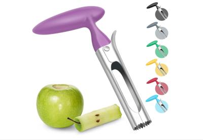 China 304 Stainless Steel Apple Corer Kitchen Gadget Food Grade Ergonomic Handle 20cm for sale
