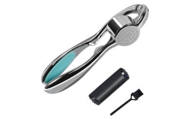 China FDA Approved Stainless Steel Garlic Press Peeler Set Multifunctional for sale