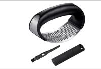 China 3pcs Stainless Steel Garlic Press Rocker Crusher ODM Available for sale